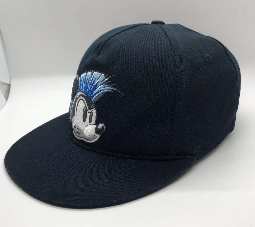 Mickey Mouse Mohawk Cap Hat Graffiti Fitted Flexible Youth Cotton ...
