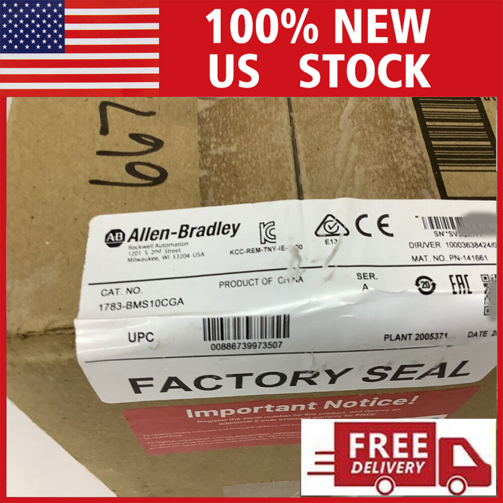 1783-BMS10CGA New Allen Bradley 1783BMS10CGA Stratix 5700 10 Port ...
