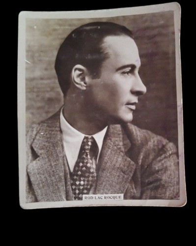 Rod Lac Rocque collectible card "Super Cigarettes" collection, 1930s | eBay