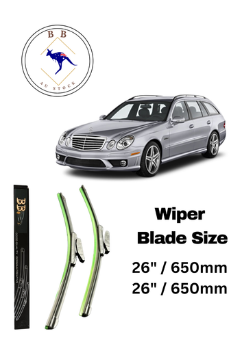 WIPER BLADE FOR Mercedes-Benz E-Class 2007 - 2009 (S211 Facelift) Wagon ...