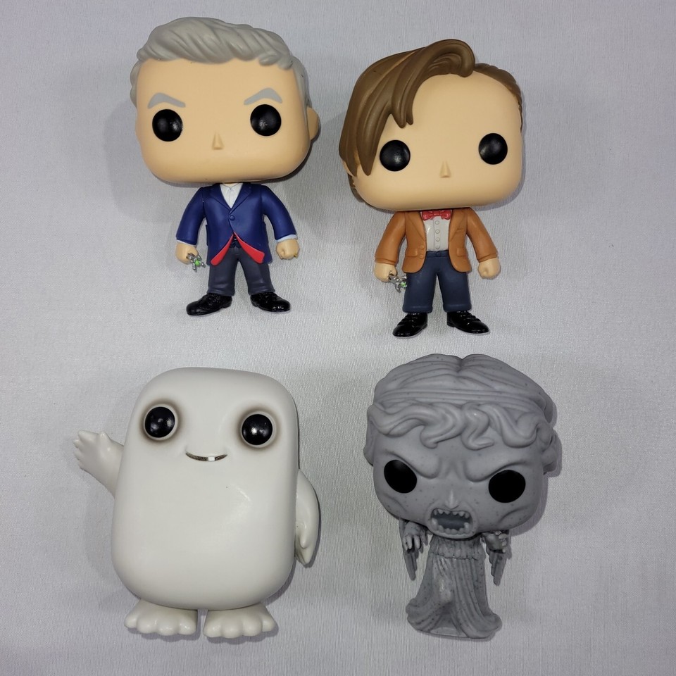 Funko Pop Doctor Who Tardis Adipose Weeping Angel 10th & 12th Dr ...