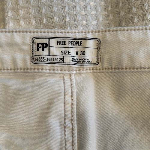 Free People Flare Jeans Womens 30 x 31 White Bell Bottom - See Photos ...