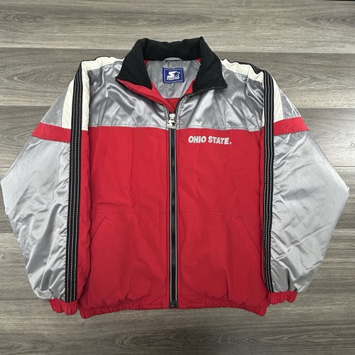 Vintage Ohio State Starter Jacket Coat Adult Extra Large Buckeyes 90s ...