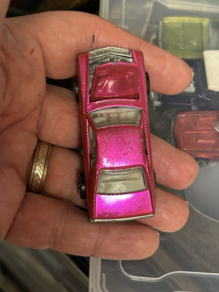 1969 Custom AMX Hot Pink Color -White Int. Original Redline- Rare Cap ...