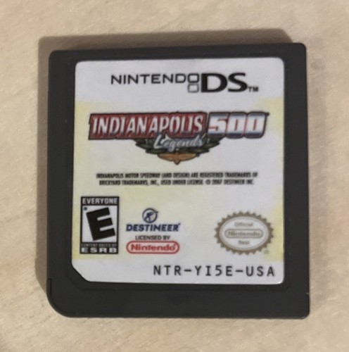 Nintendo DS Indianapolis 500 Game Working | eBay