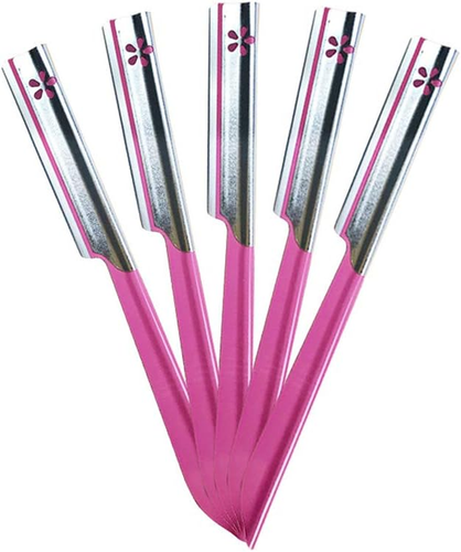 Eyebrow Razors Stainless Steel Facial Razors Shaving Cheek Facial Hair ...