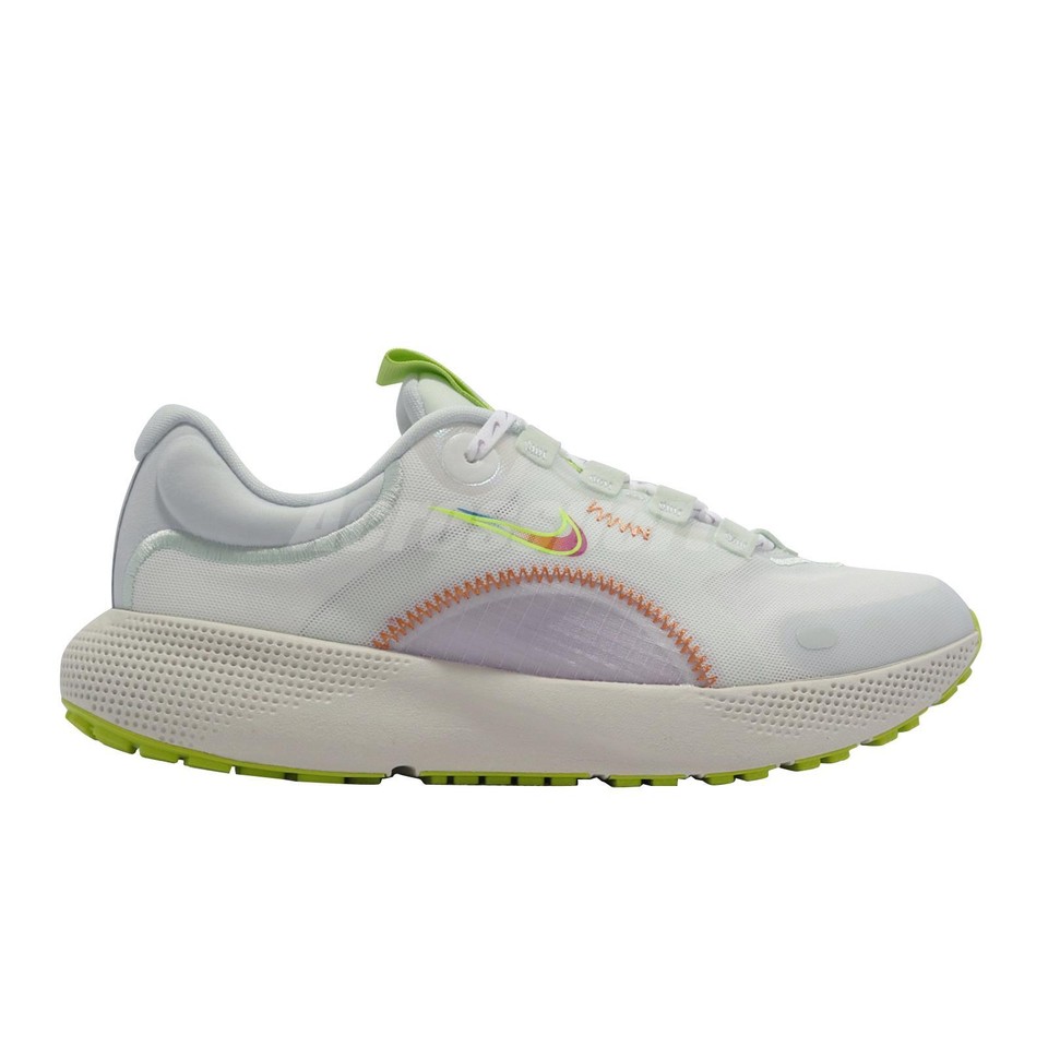 Nike Wmns React Escape RN PRM Summit White Green Women Running Shoes ...