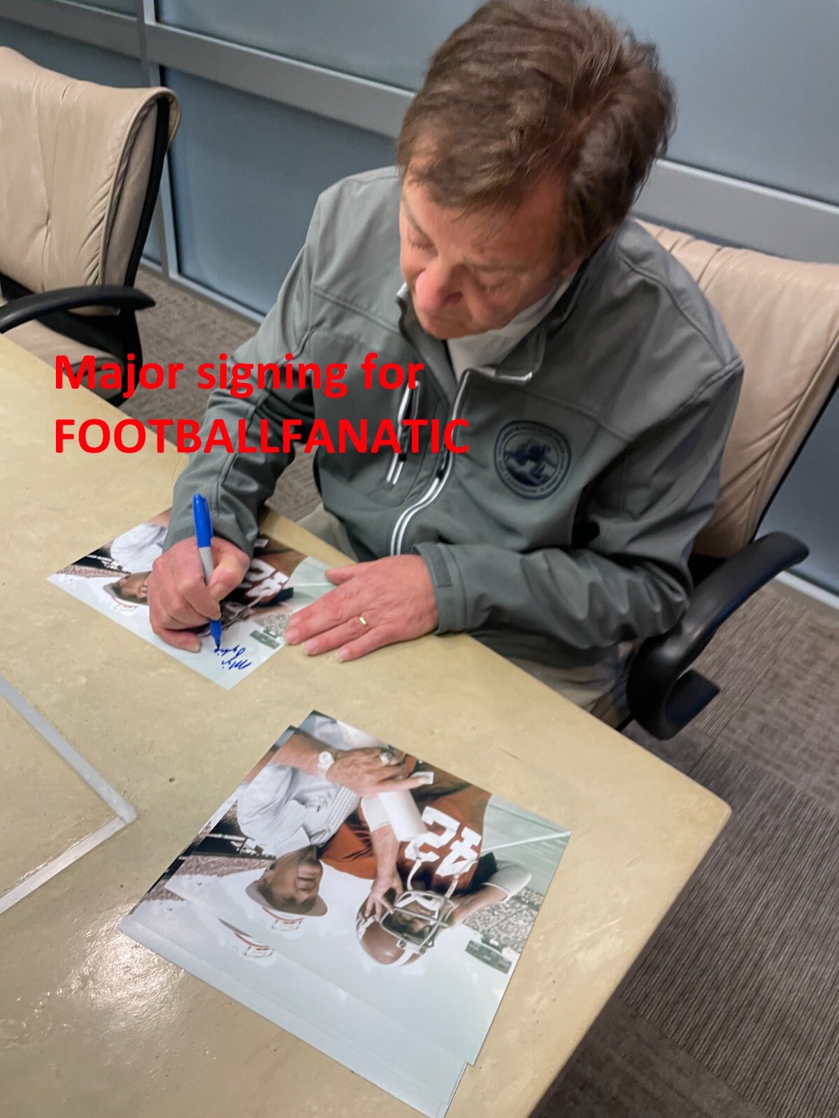 Major Ogilvie Signed Alabama 8x10 Photo Autographed PROOF w/ Bear ...