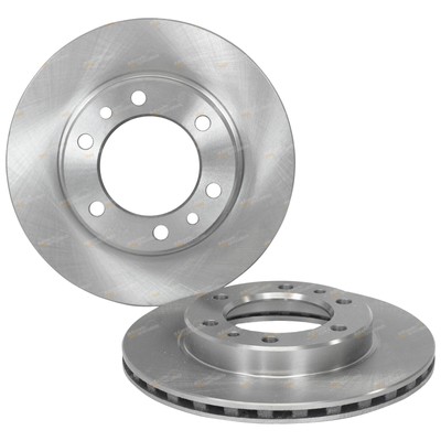 2 Front Disc Brake Rotor for Toyota Hilux LN106 RN105 YN106 89-96 4x4 ...