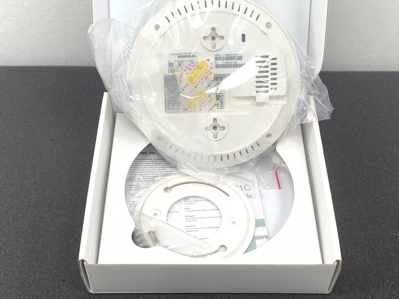 Fortinet+FAP-221C-A+Mbit%2Fs+Wireless+Access+Point+-+White for sale online | eBay