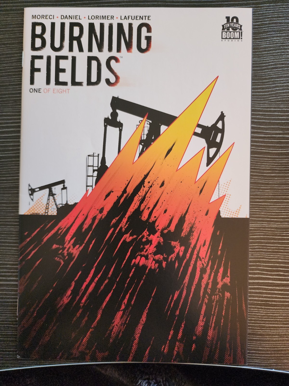 Burning Fields #1 Cover A 1st Ptg Regular Colin Lorimer Cover By BOOM ...