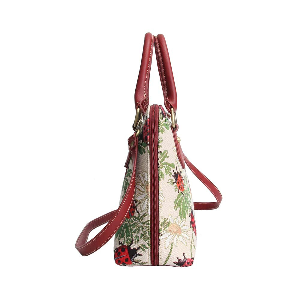 Signare Tapestry Hand Shoulder Crossbody Bag For Woman Ladybug Design ...