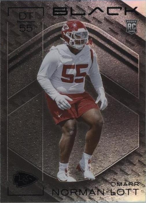2025 Panini Black - Rookies Omarr Norman-Lott #138 (RC) for sale online ...