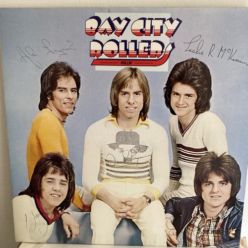 Vintage Bay City Rollers - Rollin' LP Vinyl Record + inserts ...