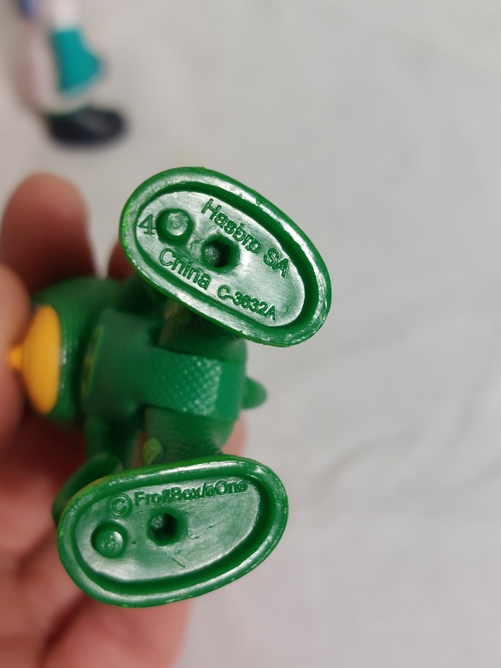 Lot of 4 Hasbro Frog Box PJ Masks 3" Figures Catboy Owlette Gekko Romeo ...