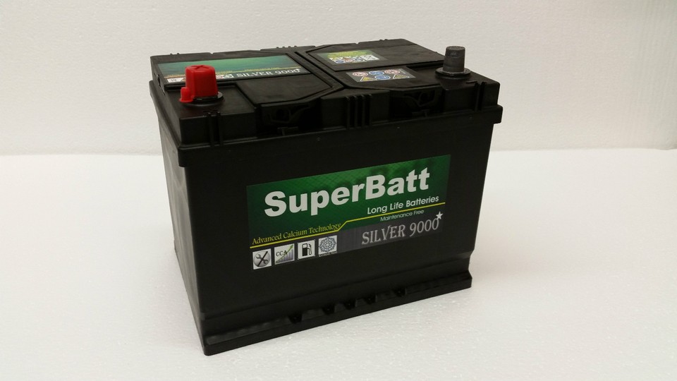 12V 80AH SuperBatt 072 Calcium Battery LDV Convoy Box, Pilot, 200, 400 ...
