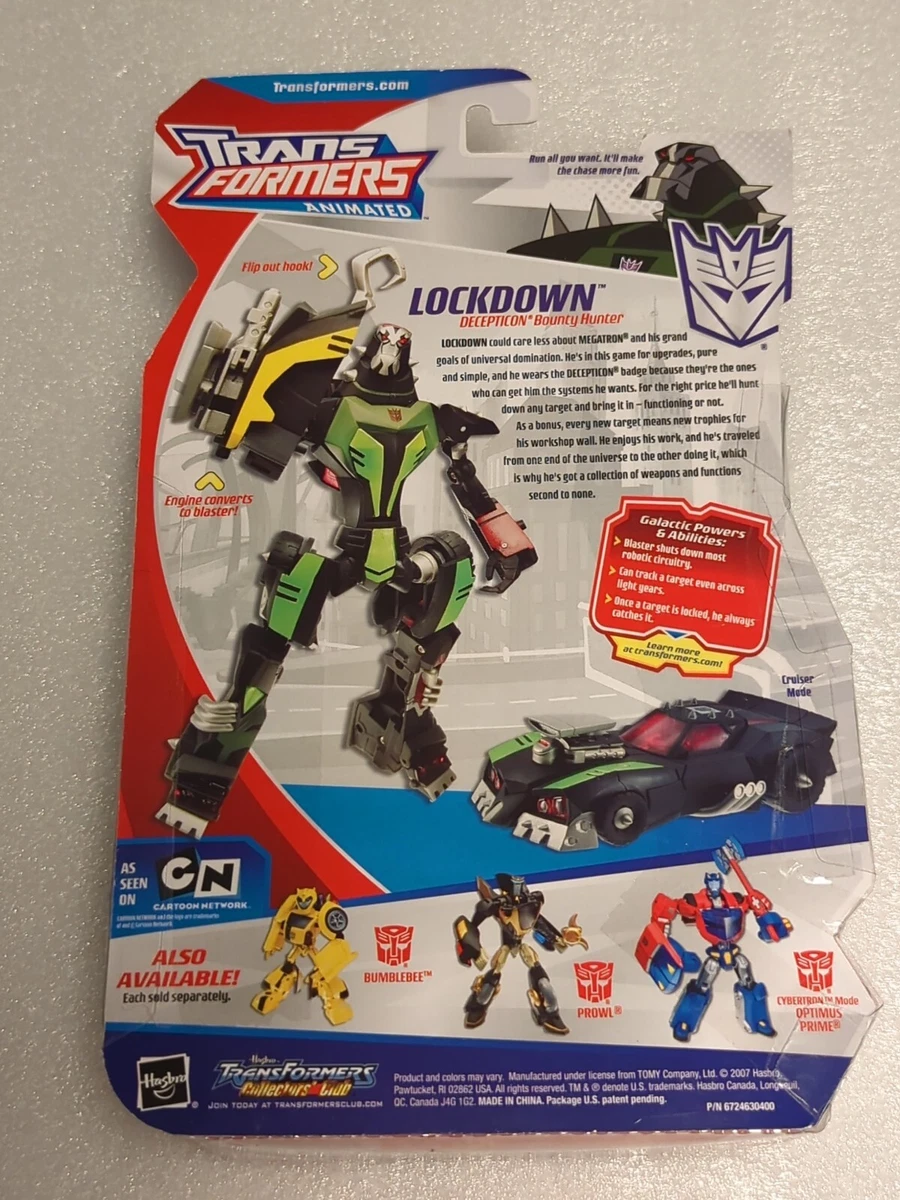Transformers Prime Lockdown
