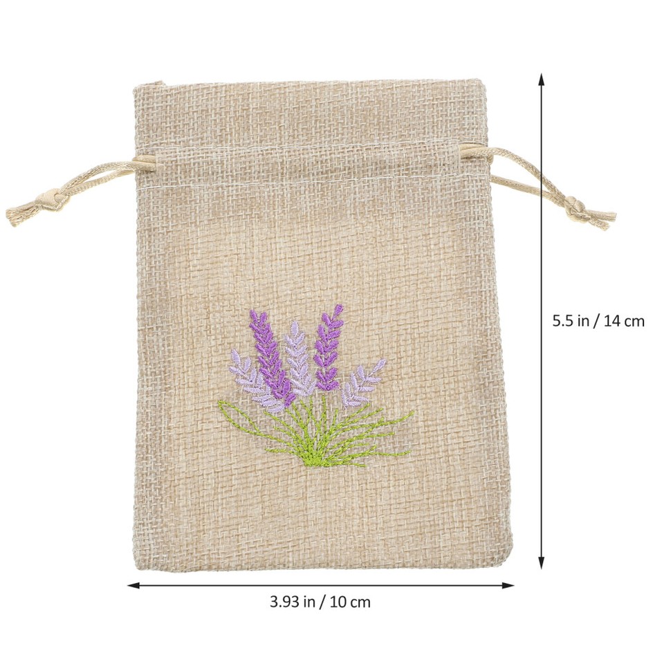 10 Pcs Empty Sachet Shopping Travel Small Dried Lavender Packing Bags ...