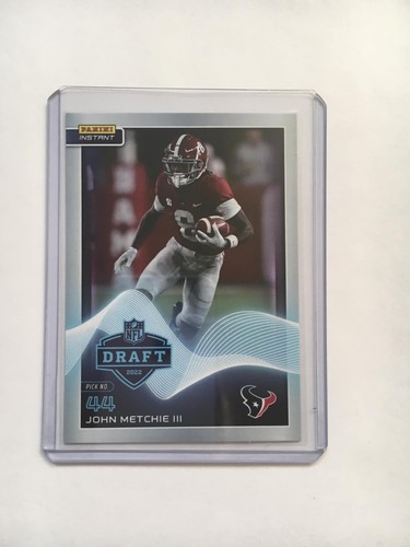 2022 PANINI NFL INSTANT DRAFT NIGHT #20 RC JOHN METCHIE III TEXANS 656 ...