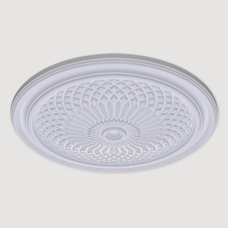 Ceiling Rose Polyurethane Resin – Quality Decorative 'Radiant Ripple ...