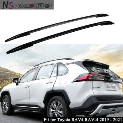 Fits for RAV4 RAV-4 2019 2020 2021-2024 Aluminum Roof Rail Rack Side ...