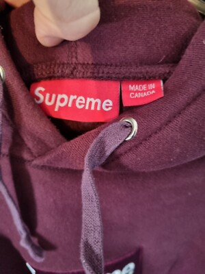 Supreme Box Logo Hoodie Burgundy FW11 XLarge | eBay Supreme Box Logo Hoodie Burgundy FW11 XLarge | eBay