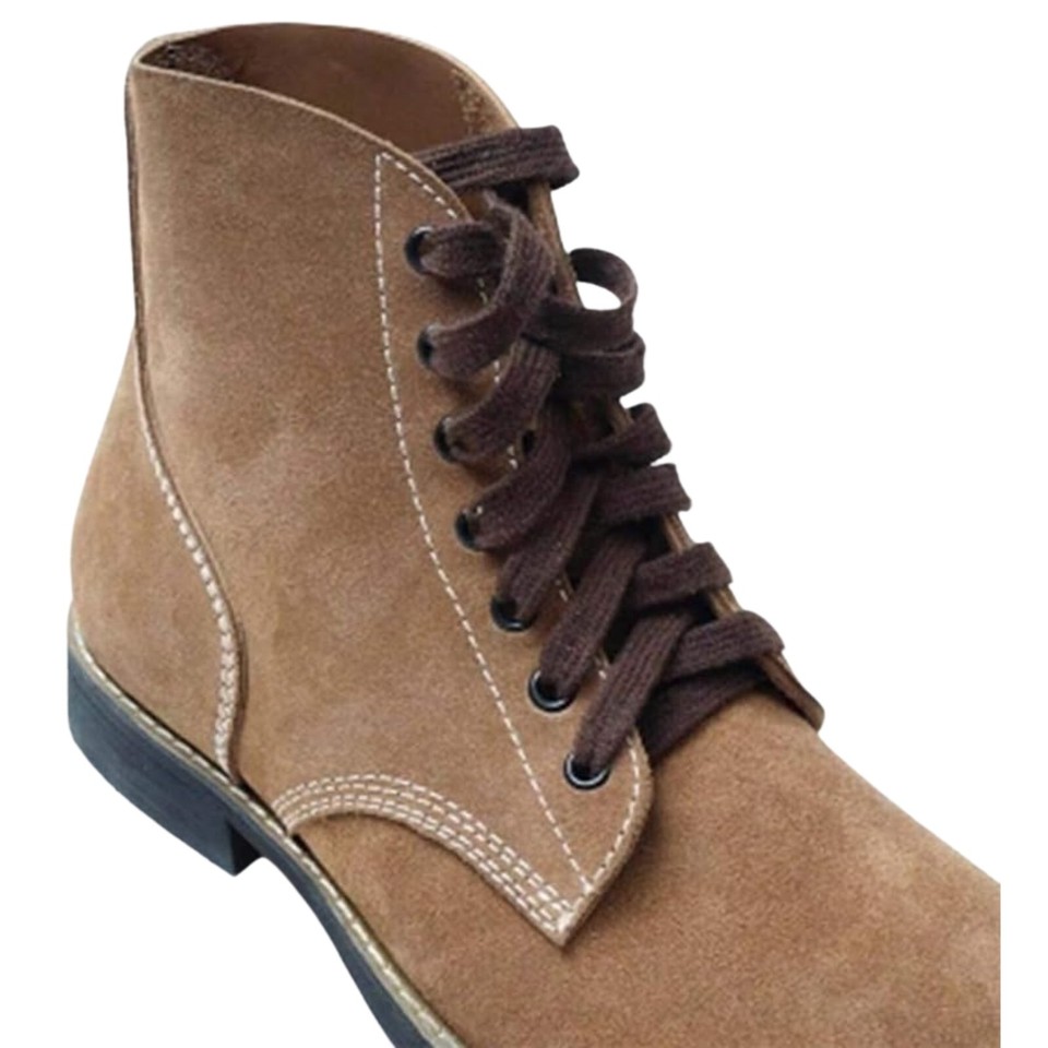 WW2 US Army GI Rough Out Ankle Boots -All Sizes- M 1943 New Repro ...