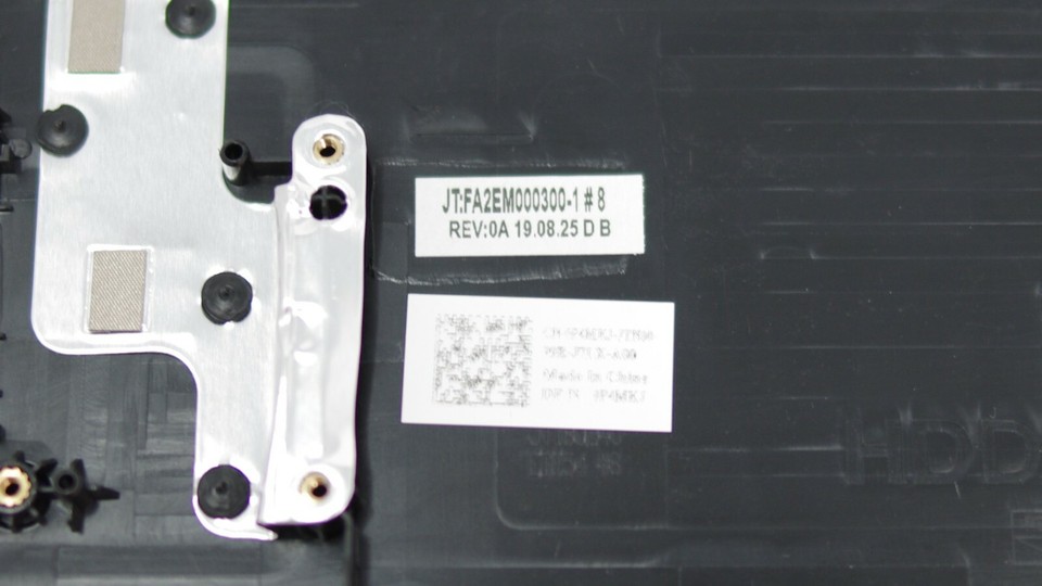 Dell Inspiron 15-3580 Palmrest & Russian QWERTY Keyboard P4MKJ + 25J5Y ...