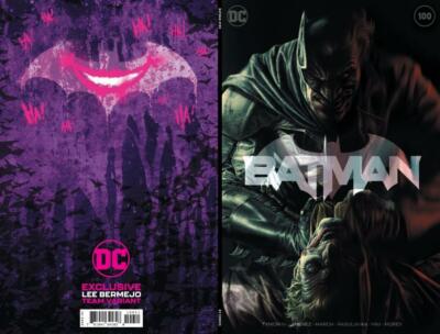 BATMAN #100 LEE BERMEJO EXCLUSIVE TEAM VARIANT 1st GHOST-MAKER JOKER ...