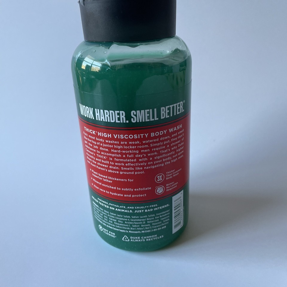 Duke Cannon Thick Liquid Shower Soap, Naval Diplomacy, 17.5 Oz | eBay