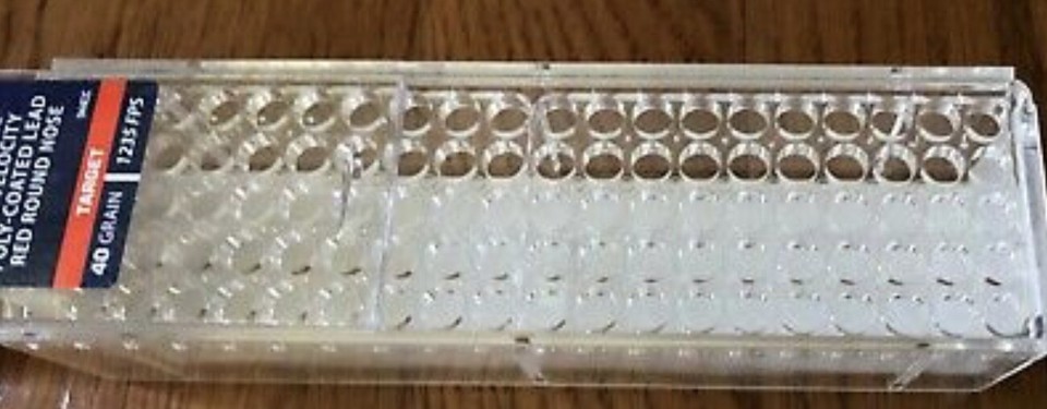 100 CCI Mini Mag 22 Long Rifle LR No Ammo EMPTY Box Case Holder ...