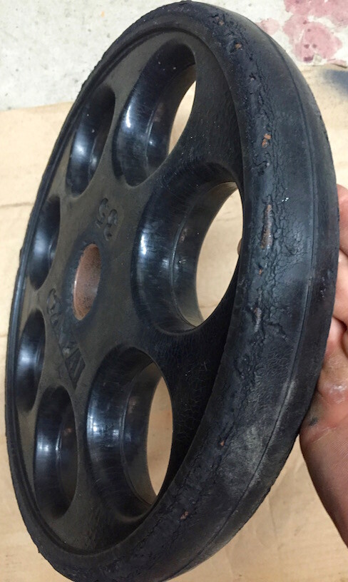 35 lbs Ivanko Revolver Rubber Coated Olympic Weight Plates - PRICE PER ...