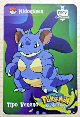 CARD POKEMON DKV VOL. I #031 NIDOQUEEN 2019 Kanto PERU South America ...
