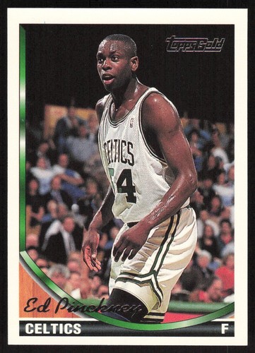 1993-94 Topps Gold Ed Pinckney #121 Boston Celtics | eBay