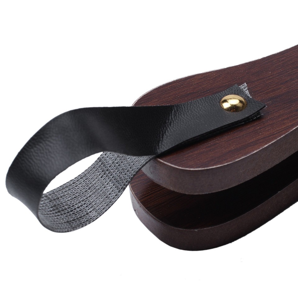 Vintage Hand Bellows Dark Brown Fireplace Blower Traditional Stove ...