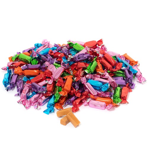 - Assorted Color Wrappers Individually Wrapped - Toffee Milk Caramels ...