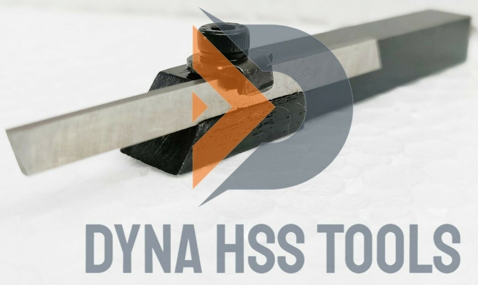 Mini Lathe Parting Cut Off Tool Holder 10mm Shank +2x HSS Bit UNIMAT ...