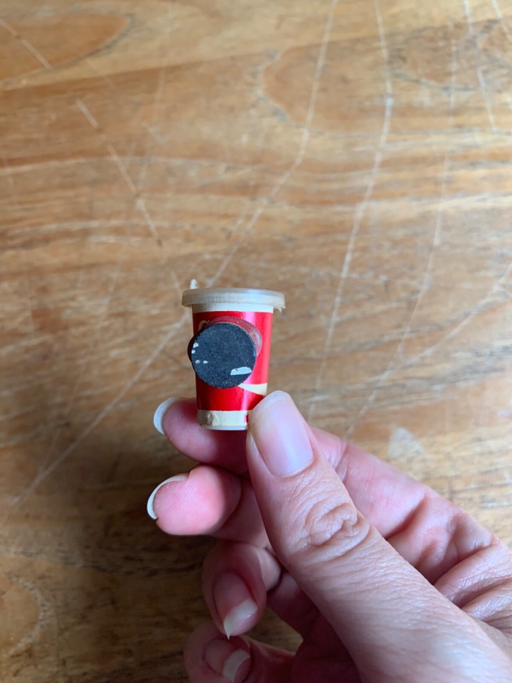 Vintage 80s Coca Cola Cup Fridge Magnet - Top Comes off | eBay UK