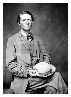 JOHN SINGLETON MOSBY "GRAY GHOST" CONFEDERATE CIVIL WAR SOLDIER 5X7 ...