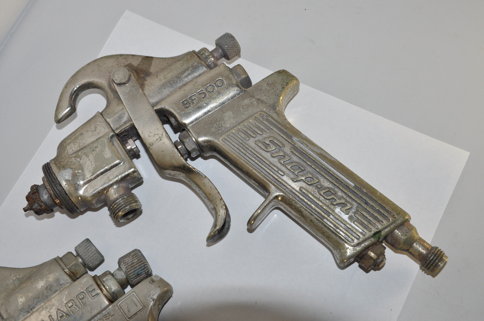 Broken - Snap On BF500 + Sharpe 71 - Siphon Feed Painting Spray Gun ...