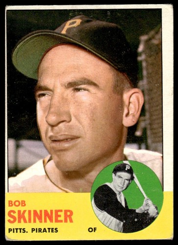 1963 Topps Bob Skinner ^ Pittsburgh Pirates #215 | eBay