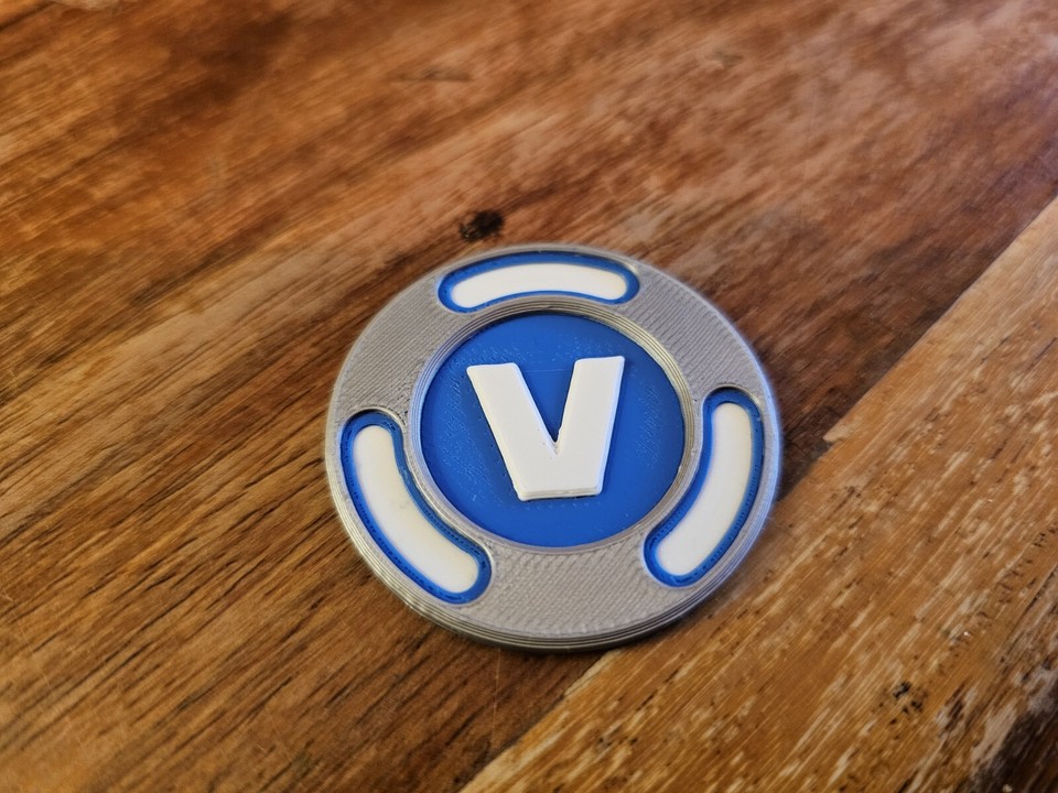 V Bucks. 5 X High Quality V Bucks 3D Printed. | eBay UK