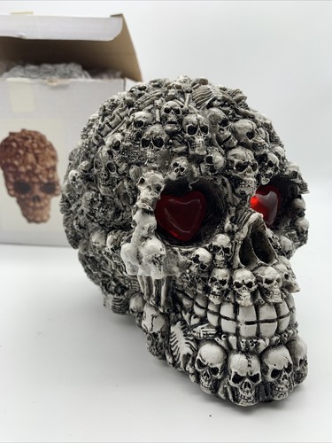 Ghost Whisper Lost Souls Skull Statue Figurine Sculpture 5.5" Long NIB ...