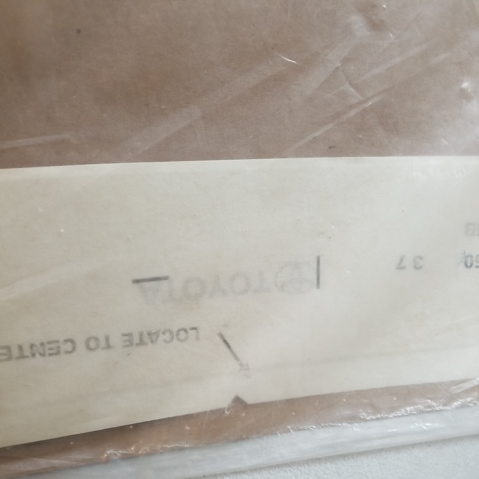 GENUINE TOYOTA REAR BUMPER PROTECTOR CAMRY CAMRY HYBRID 2015 - 2016 ...