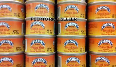 10 Potted Meat Pinic Sandwich Spread Spanish Porto Rico Style Cook Food ...