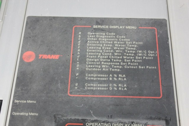 Trane Chiller Control Panel Communication Interface X13650346 X13650346 ...
