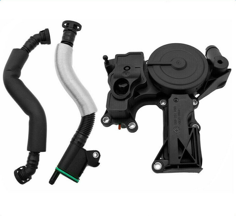 06H103495 Upgraded PCV Valve Oil Separator For Audi A4 A5 Q5 TT VW CC ...