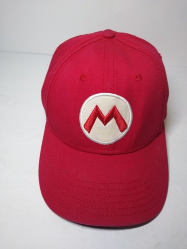 Nintendo Super Mario Snap Back Youth Red Adjustable Hat Cap 2017 | eBay