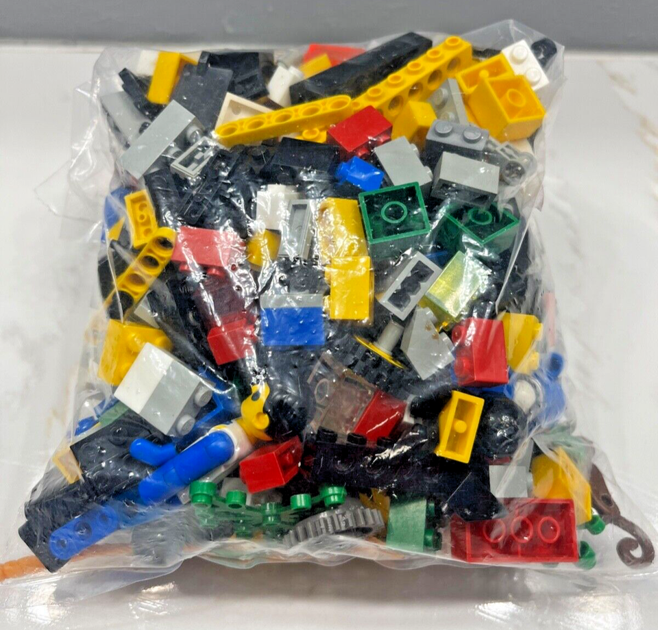 Vintage LEGO, Mini Figs, Micro Machines, K'NEX, Marbles, Mixed Toy Box ...