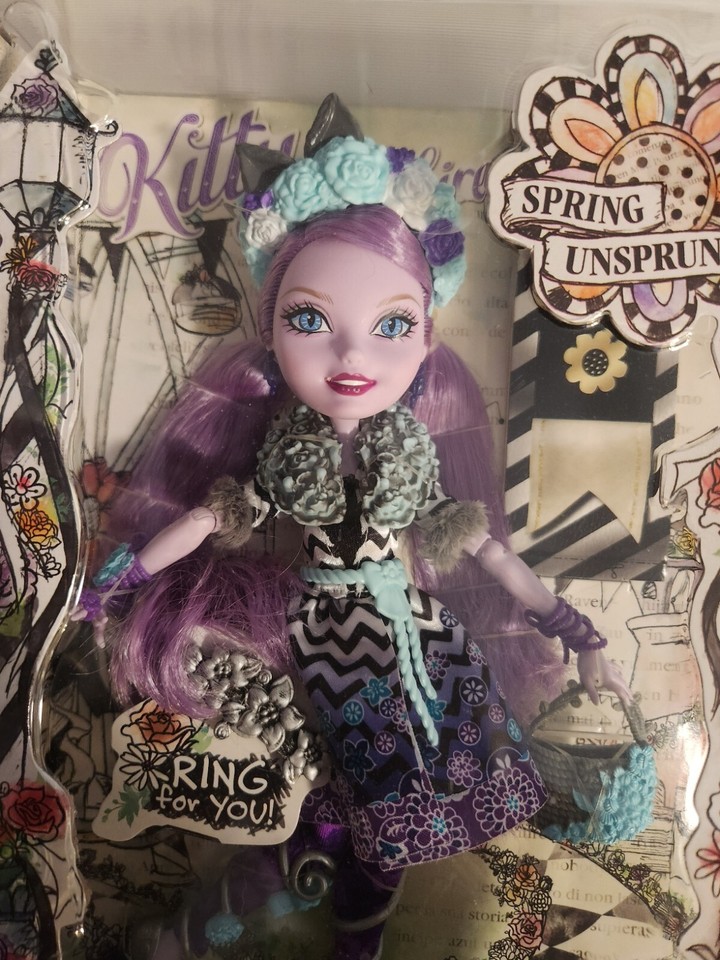 *BRAND NEW IN BOX* Ever After High - Spring Unsprung: Kitty Cheshire ...